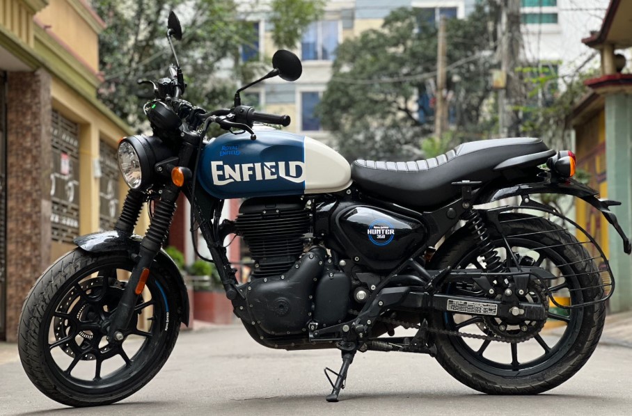 Royal Enfield Hunter 350 Rebel Blue 1120KM