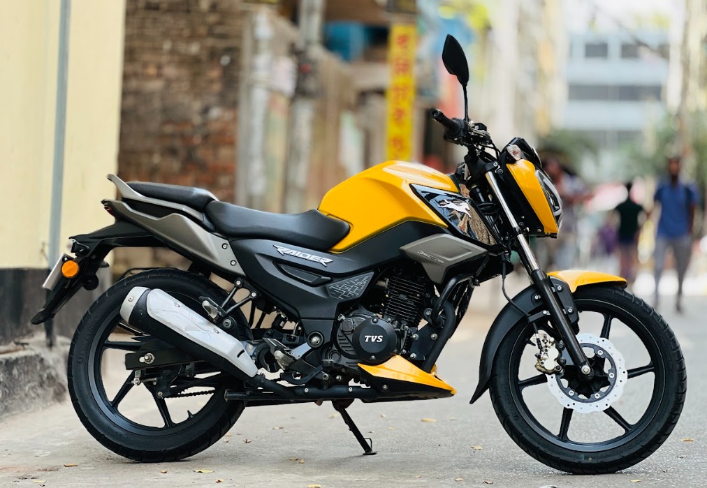 TVS Raider 125 Yellow 6050KM