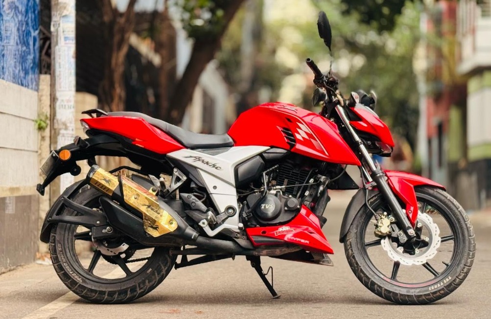 TVS Apache RTR 4V DD Red 2950KM