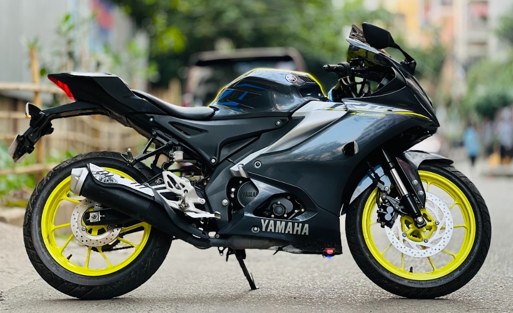 Yamaha R15 V4 Aggressive Grey INDO 3400KM