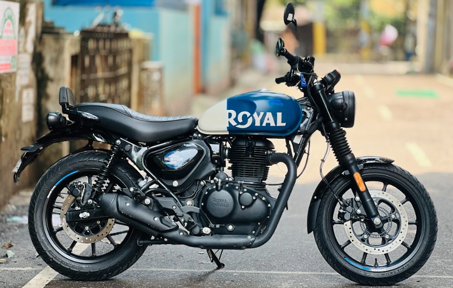 Royal Enfield Hunter 350 ABS Rebel Blue 1570KM