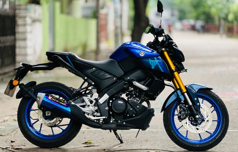 Yamaha MT15 V2 BS6 Blue 3330KM